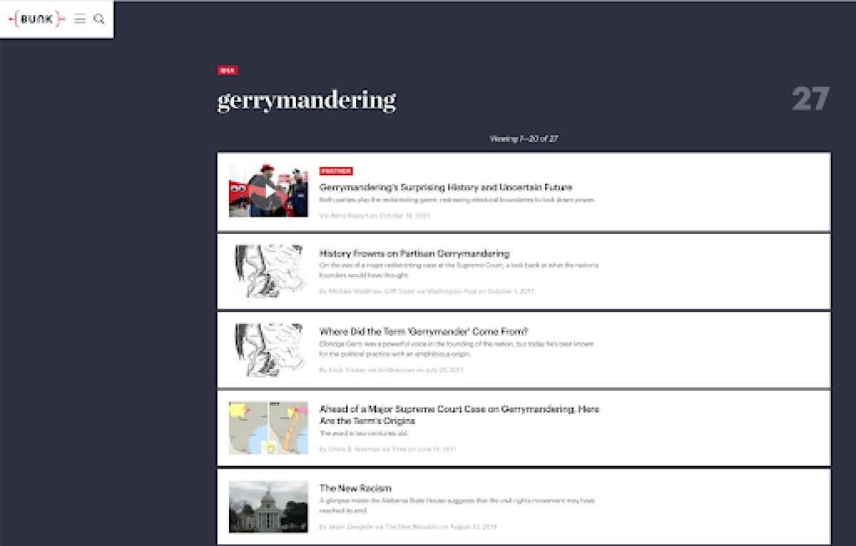 For Students: Gerrymandering and Redistricting • New American History