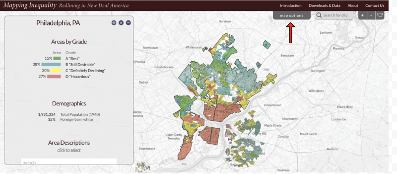 Mapping Inequality • New American History
