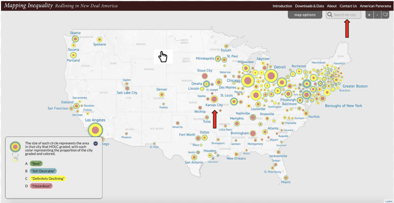 Mapping Inequality • New American History