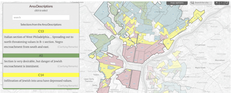 Mapping Inequality • New American History