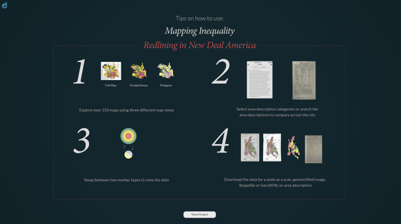 Mapping Inequality • New American History